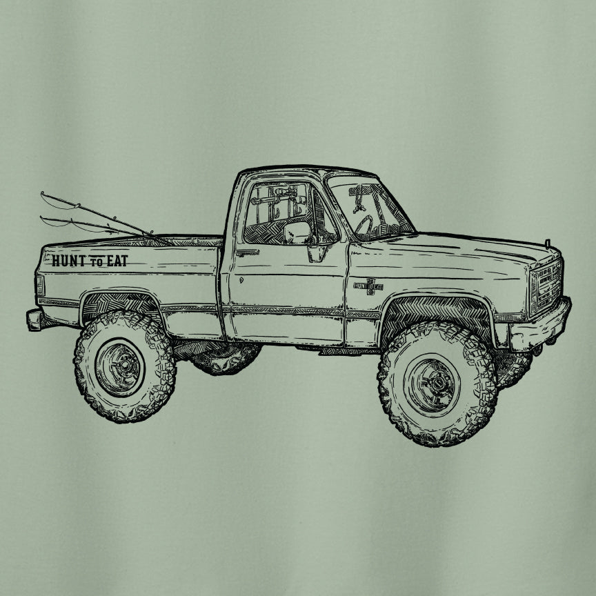 Chevy Ole Huntin' Rig T-Shirt – Hunt To Eat